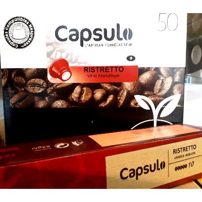 Capsulo Ristretto ( Capsules compatibles Nespresso)