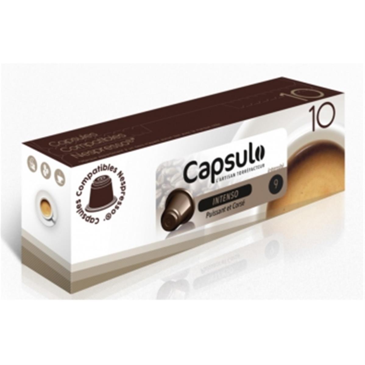 Capsulo Intenso (compatibles Nespresso)